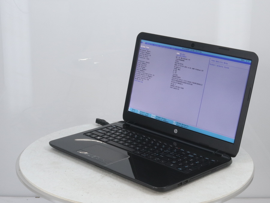 hp 15 Notebook PC - AMD E2-6110 APU with AMD Radeon R2 Graphics 4 GB ...