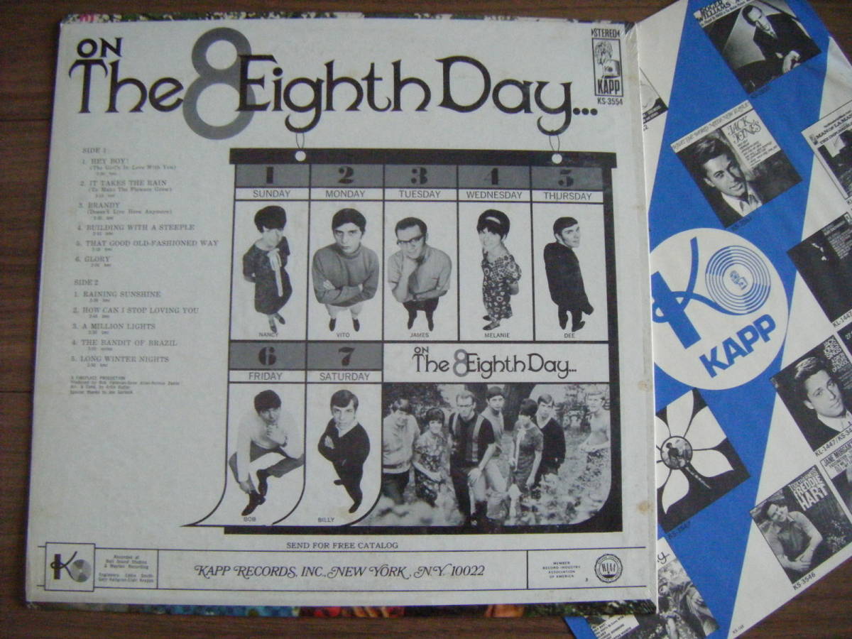 ★[米orig] Eighth Day 美品/On The Eighth Day.../US Male & Female Soft Rock ...