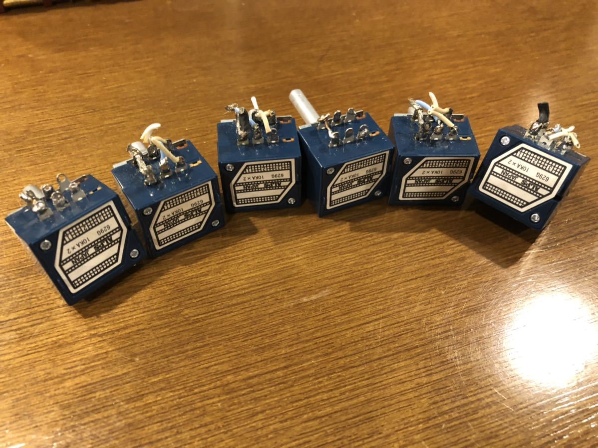 alps rk-27 2連 10kΩ クリックあり 6個 ボリューム 可変抵抗器 アルプスの落札情報詳細 - Yahoo!オークション落札価格 ...