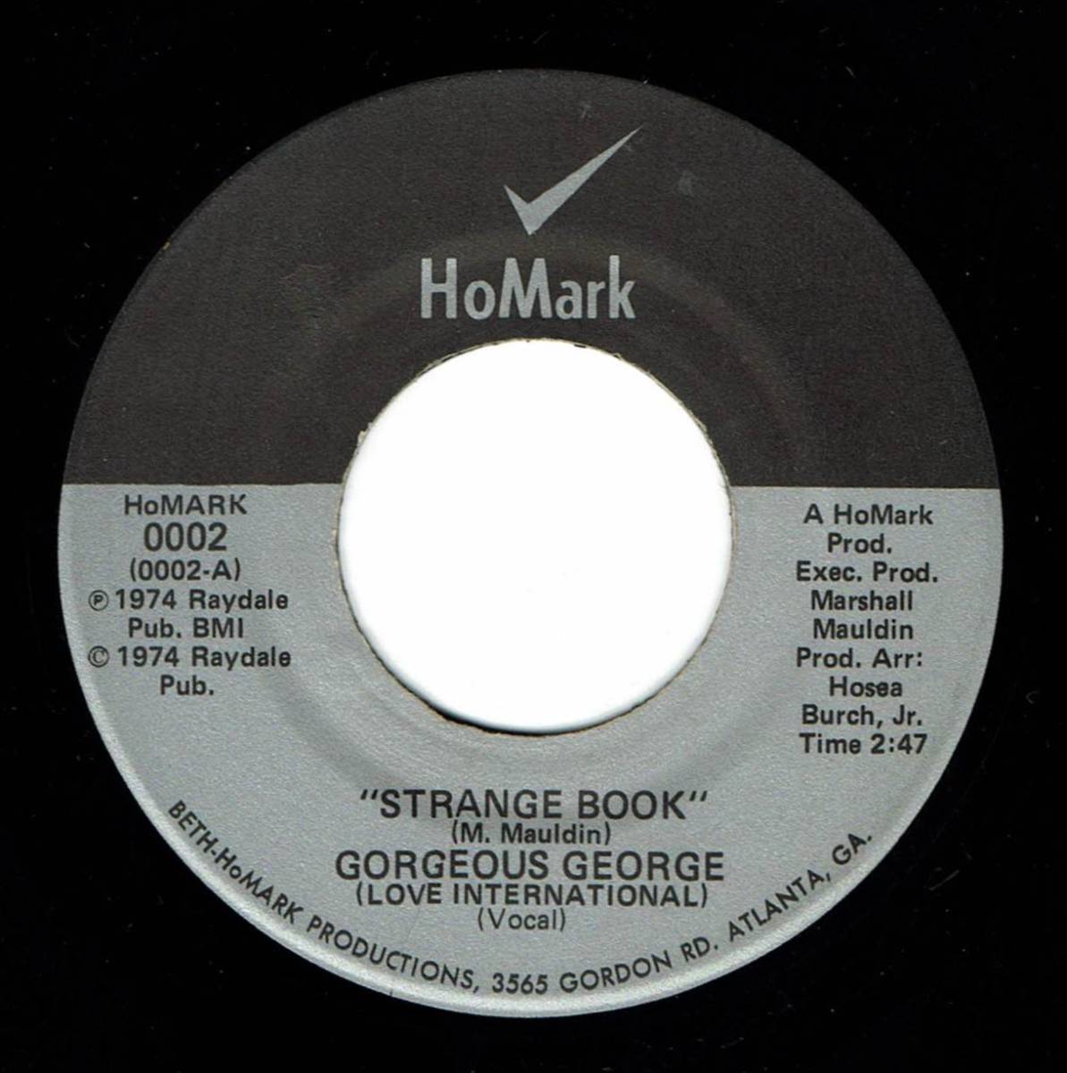 Gorgeous George / Strange Book (HoMark) の落札情報詳細 - Yahoo!オークション落札価格検索 オークフリー