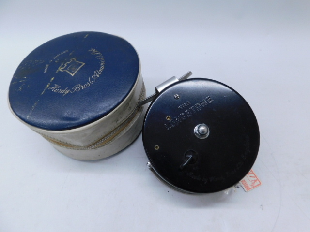 ★井1251 激レア ハーディ ロングストーン フライリール 英国 HARDY LONGSTONE オールド オールドリール タイコリール ...