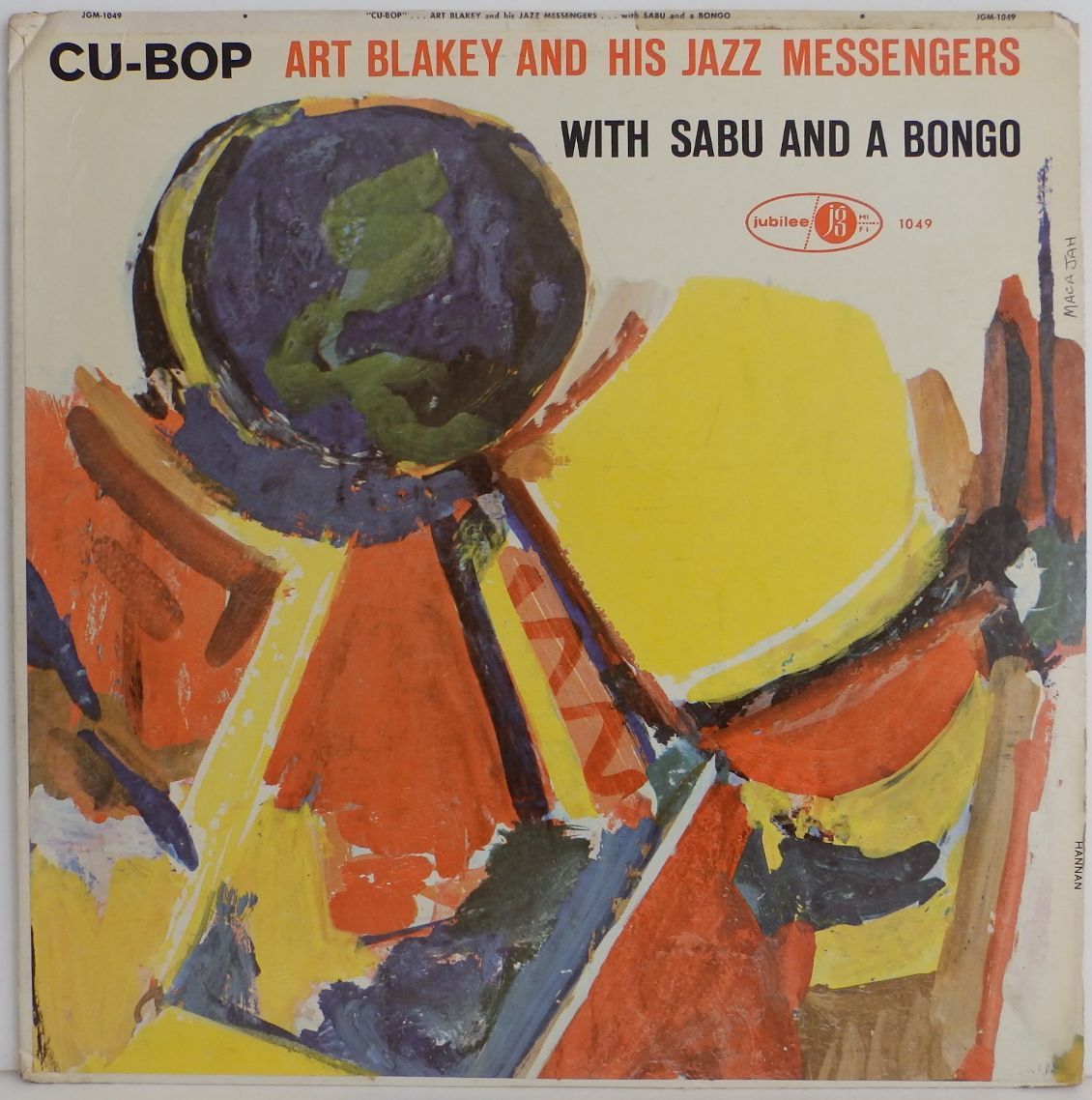 23006239;【廃盤】SABU MARTINEZ 参加 Jubilee ART BLAKEY JAZZ MESSENGERS Cu Bop ...