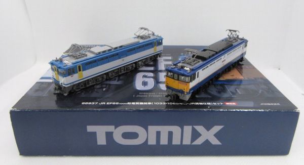 TOMIX 98937 JR EF65 1000形電気機関車(1033・1065号機・JR貨物仕様)セット【ジャンク】px082512の落札情報詳細 - ヤフオク落札価格検索 オークフリー