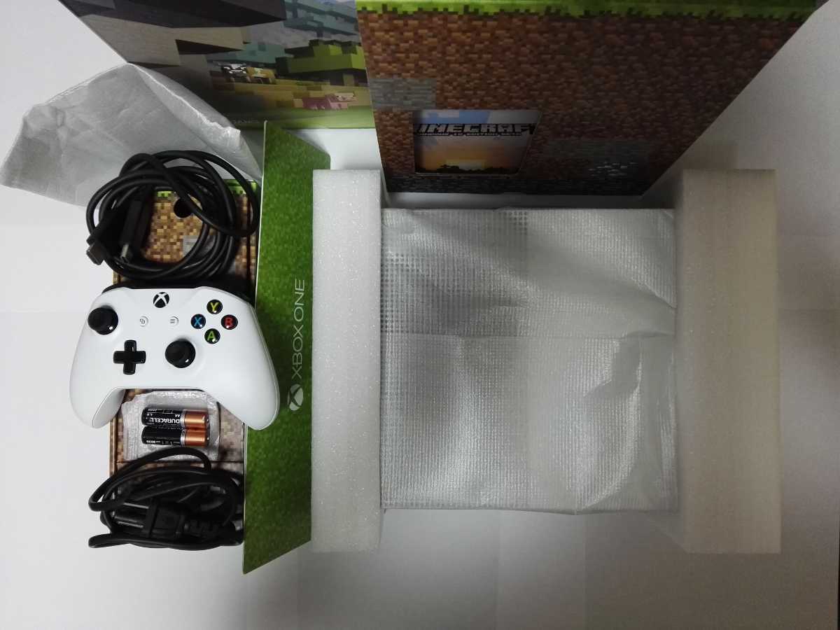 【即決あり】Xbox One S 500GB Ultra HD ブルーレイ対応プレイヤー Minecraft 同梱版 ＋おまけ【送料無料】の ...
