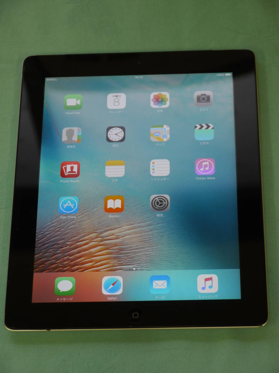 SoftBank Apple iPad 2 Wi-Fi+3G 64GB Black ブラック MC775J/A iOS 9.3.5 Tablet タブレット 動作確認済 の落札情報詳細 ...