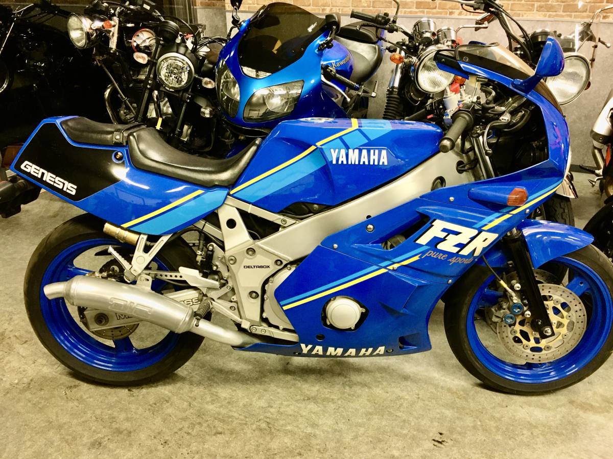 極上美車レア FZR400 ゴロワーズカラー ダイシン菅フルエキ SP仕様クロスミッション fzr250 cbr400 vfr nsr zxr ...