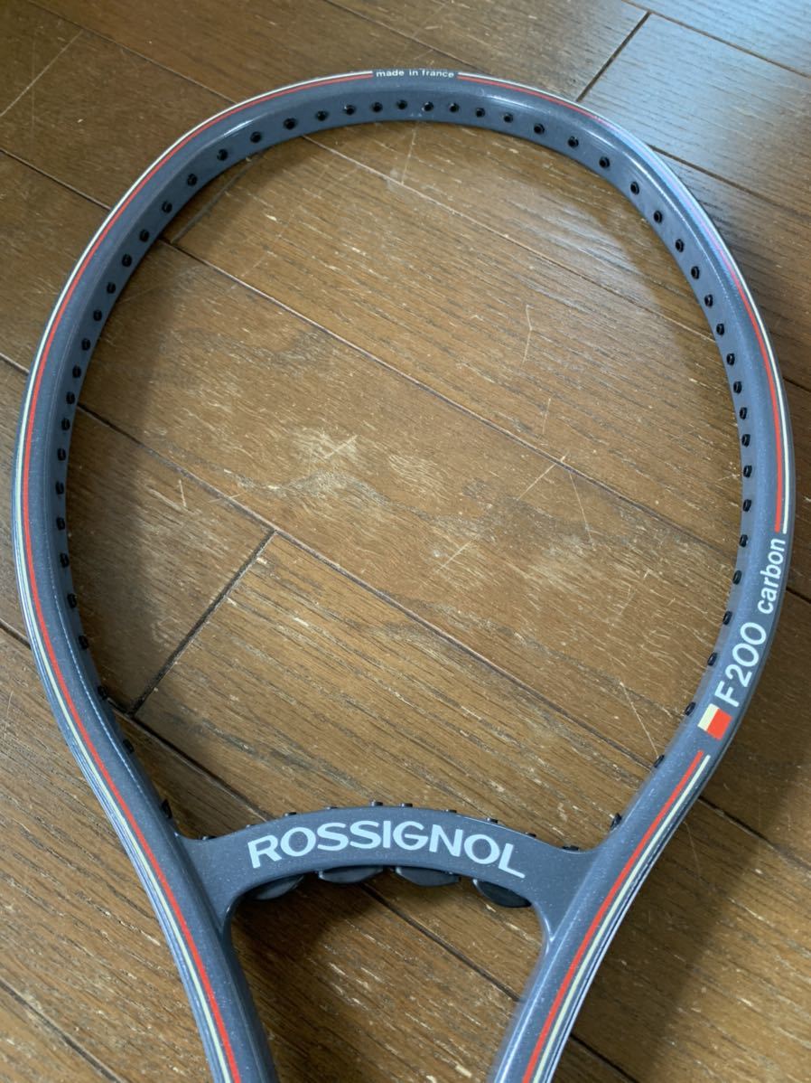 【新品】【未使用品】ROSSIGNOL F200 carbon ロシニョール テニスラケット マッツビランデル 全仏 全豪 全米優勝の落札情報 ...