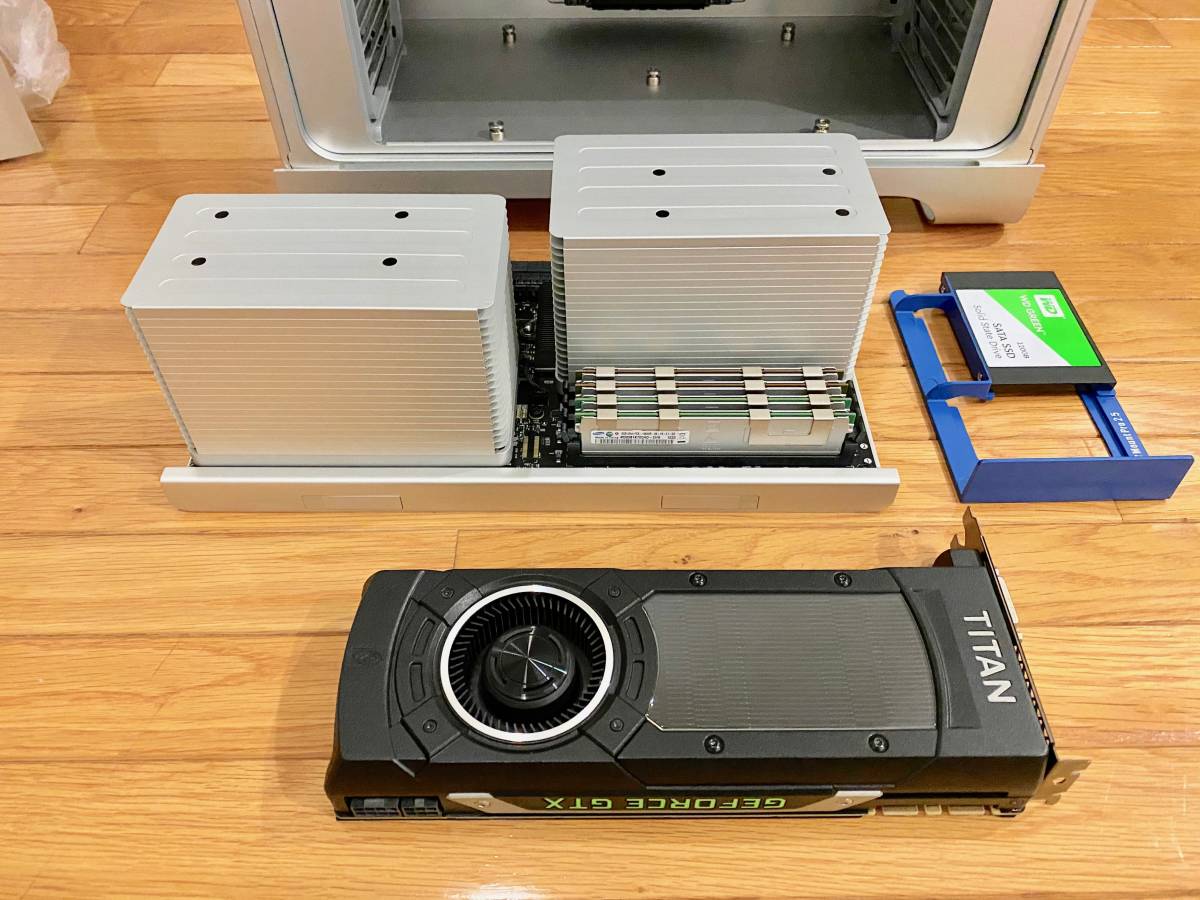 Mac Pro 2010 2x2.66GHz 6-Core Intel Xeon/64GB/NVIDIA GeForce GTX TITAN ...