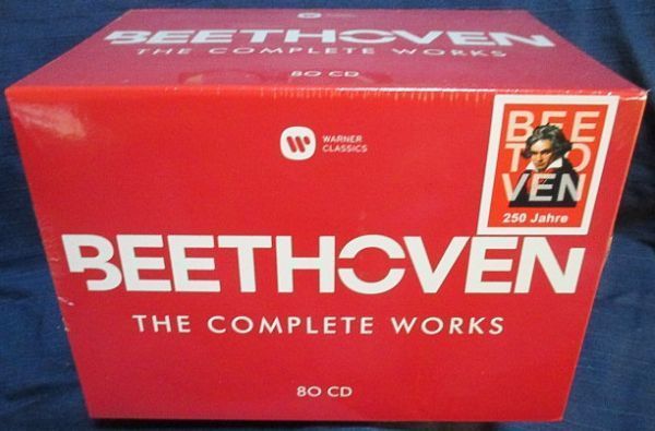 【新品】ワーナークラシックス／ベートーヴェン作品全集2020【80CD】の落札情報詳細 - ヤフオク落札価格検索 オークフリー