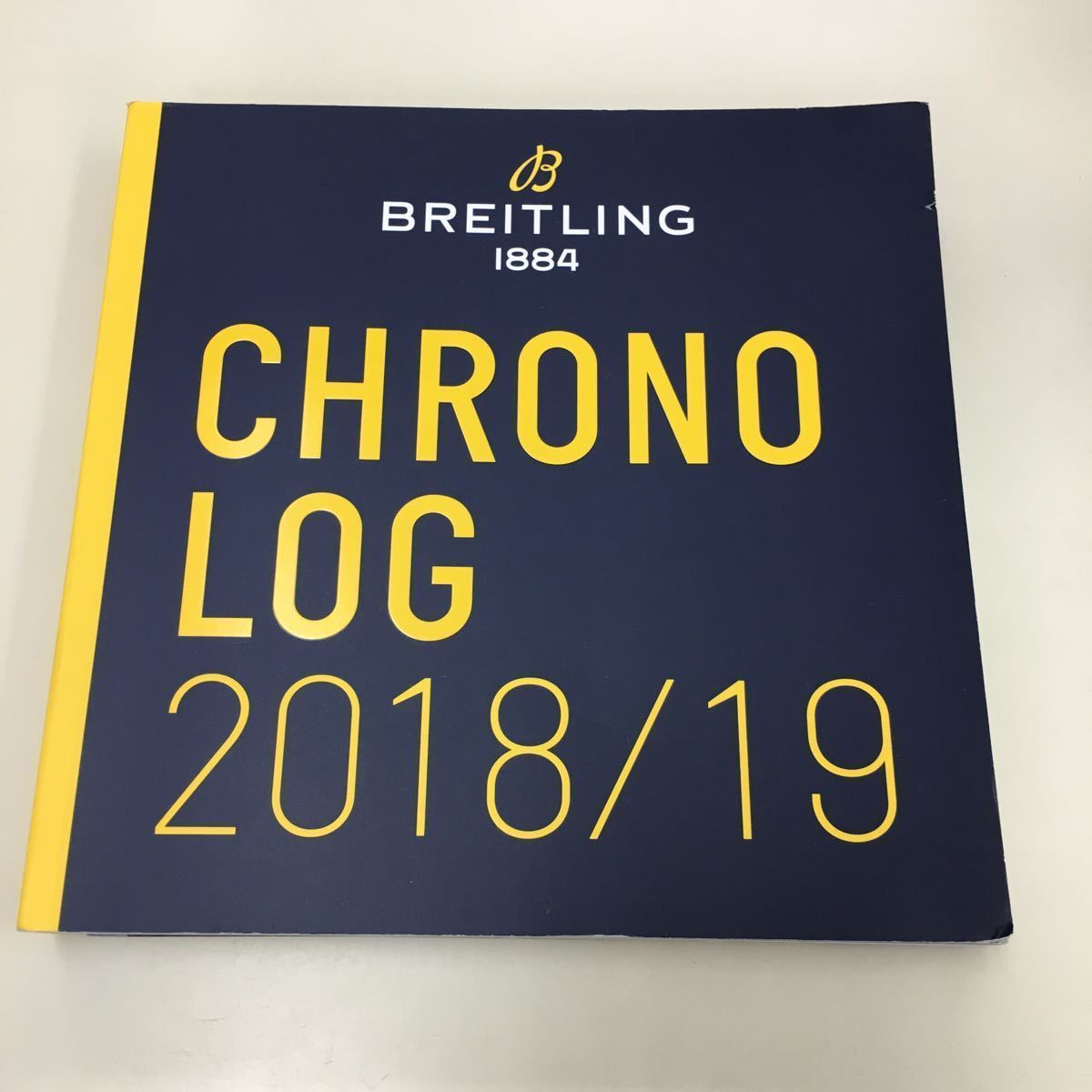 I3/BREITLING 1884 CHRONO LOG 2018/19 ※冊子 BREITLING 1884 PRICE LIST 1/ ...