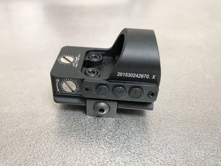 【新品】実物 ドットサイト マイクロ ミニ ダットサイト スコープ リング マウントベース ミリタリー Aimpoint leupold Vortex nikon eotech 猟銃の落札情報 ...