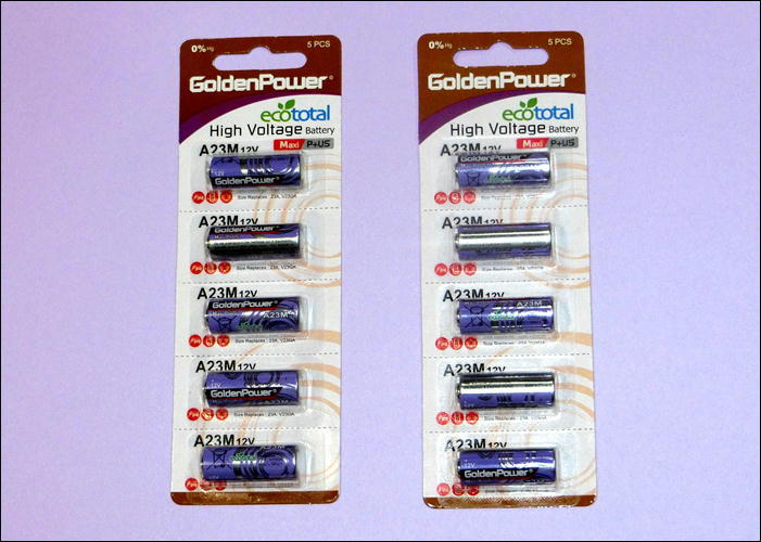 【新品】 単5サイズ 12V アルカリ 電池 A23M/23AE/V23GA/MN21 2シート 10個 の落札情報詳細| ヤフオク落札価格 ...