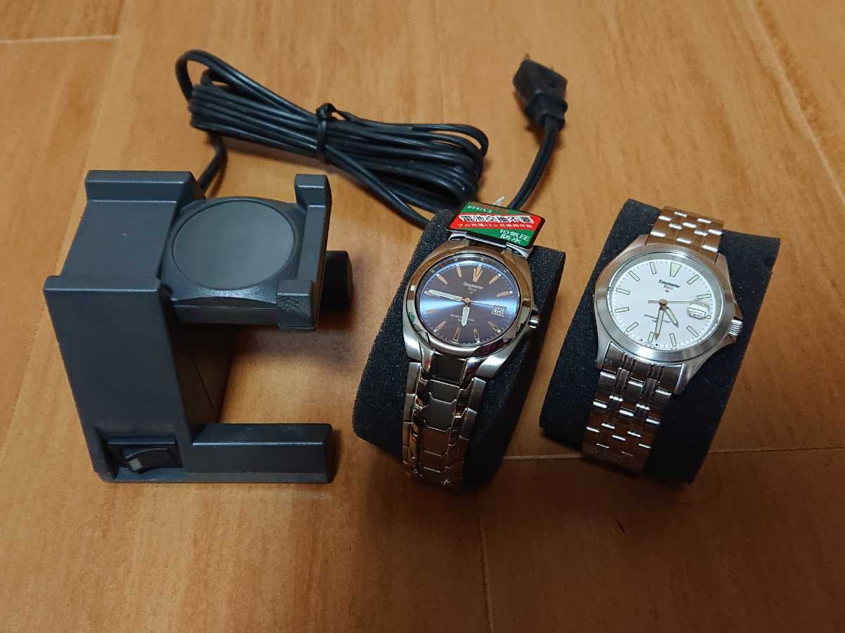 【新品】【 稼働品 新品 】 RICOH リコー 充電式 腕時計 Easymaster REQ 金属 3針 アナログ デイト 10気圧防水 電池交換不要 時計 レア 3の落札情報詳細 ...