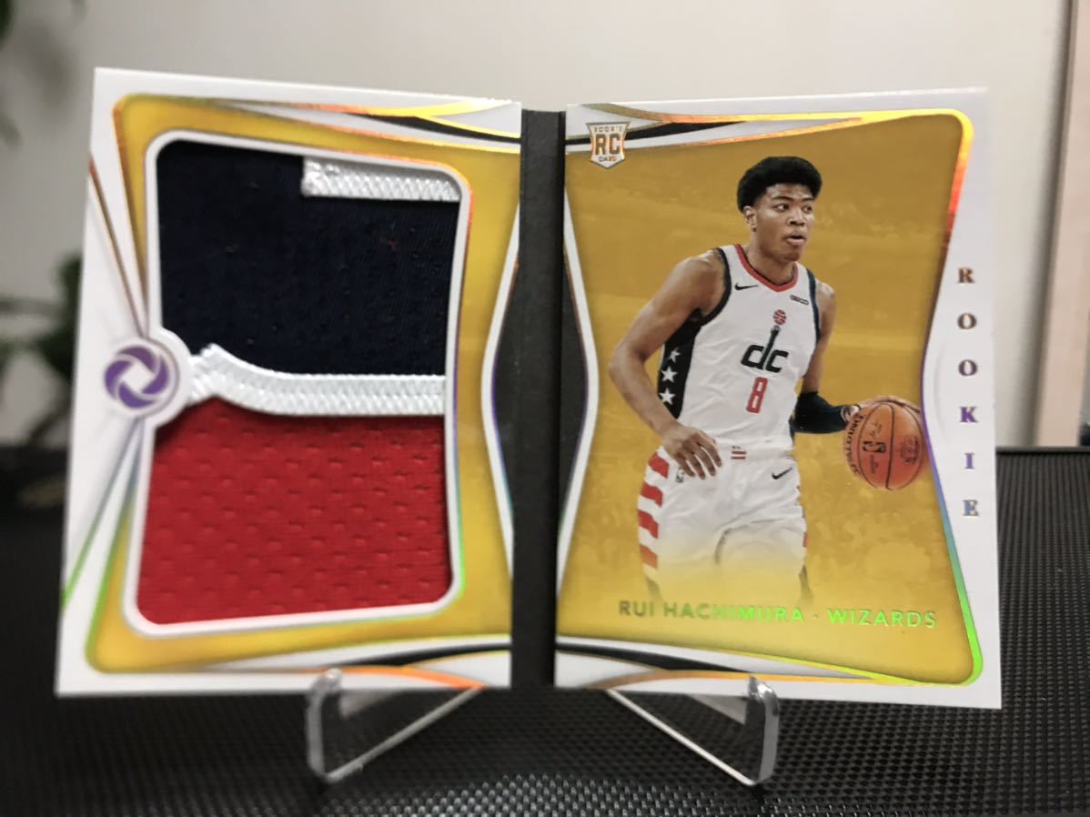 【新品】【ラストナンバー】Panini Opulence 2019 Hachimura Rui Rookie patches booklet ...