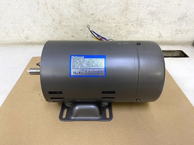 K105 National PERMANENT-SPLIT CAPACITOR MOTOR VBP-DBC 0.2kW 4P 100V ...