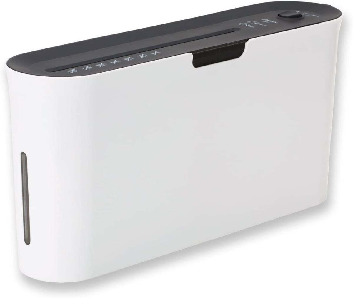 【新品】B8【未使用】アスカ asmix クロスカットシュレッダー 電動シュレッダー 卓上スリムデザイン B03W ホワイト の落札情報詳細| ヤフオク落札価格情報 オークフリー