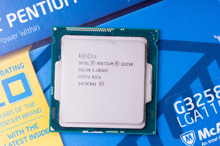 公認倍率可変(OC)可モデル Intel Pentium G3258 20th Anniversary Edition 正常動作品 (3.2GHz LGA1150 Haswell ...