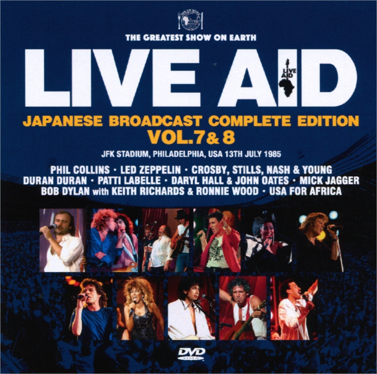 【新品】 Live Aid 1985 : Complete Edition Japanese Broadcast 7 & 8 (V.A) 2枚 ...