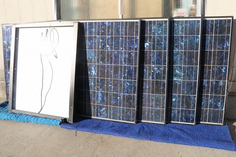 S1959 SHARP/シャープ 太陽電池モジュール 6枚セット 太陽光パネル 発電 引取限定 ND-146AMの落札情報詳細 - Yahoo!オークション落札価格検索 オークフリー