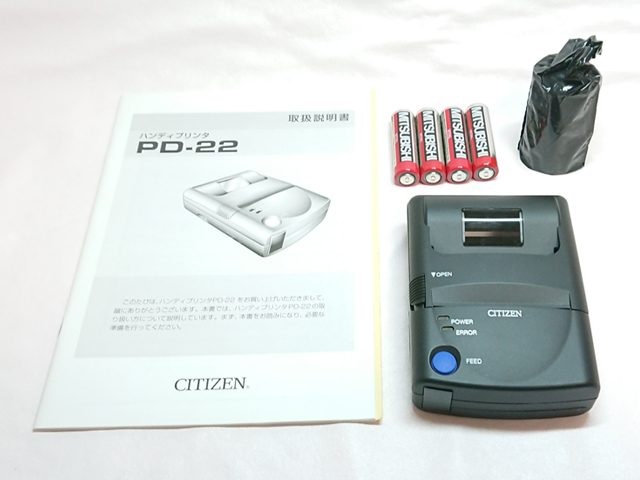【新品】【1円 スタート】小型モバイルプリンター PD-22 CITIZENの落札情報詳細 - ヤフオク落札価格検索 オークフリー