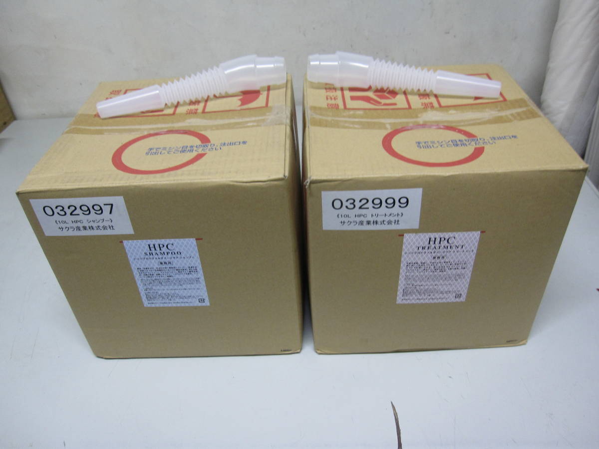 【新品】☆[新品] HPC/サクラ産業 シャンプー/トリートメント 10L 業務用 美容師の落札情報詳細 - Yahoo!オークション落札価格検索 オークフリー