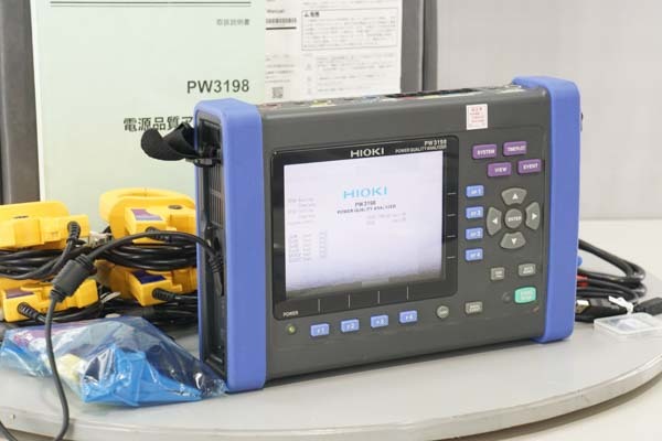[JB]USED HIOKI PW3198 POWER QUALITY ANALYZER アナライザー 9661*4 PW9000 ...