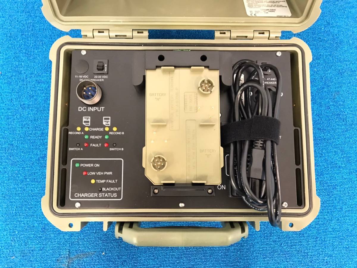 【米軍放出品】BREN-TRONICS バッテリーチャージャー 充電器 ボックス BTC-70819 (100)☆RK16AKの落札情報詳細 ...