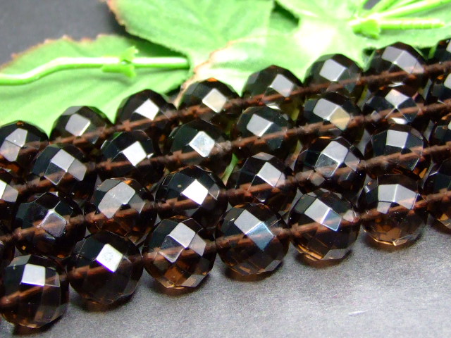 【未使用】卸1070円 送料無料 AA 12mm スモーキークォーツ 64面 カット 1連39cm 鑑別済・本物保証 天然石46Kの落札情報詳細 - ヤフオク落札価格検索 オークフリー