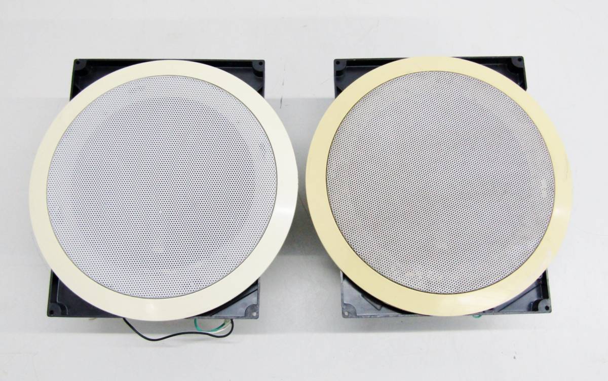 中古動作品!!｜天井埋込スピーカー2個セット｜Panasonic パナソニック WS-6500｜定格入力3w H5158の落札情報詳細 - Yahoo!オークション落札価格検索 オークフリー