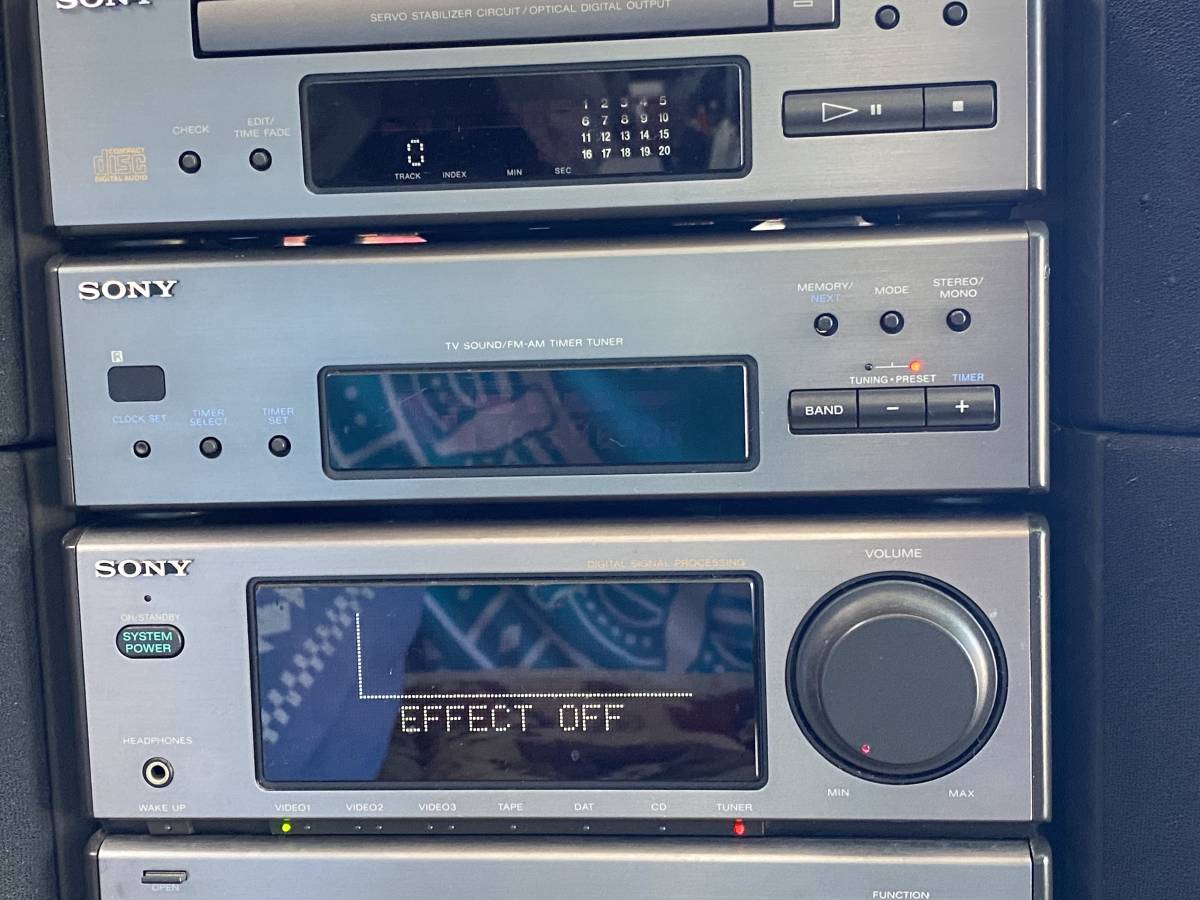 SONY PIXY909 ソニーpixy909 システムコンポ MHC-P909 CD カセットデッキ DPS ジャンク 当時の箱付の落札情報 ...