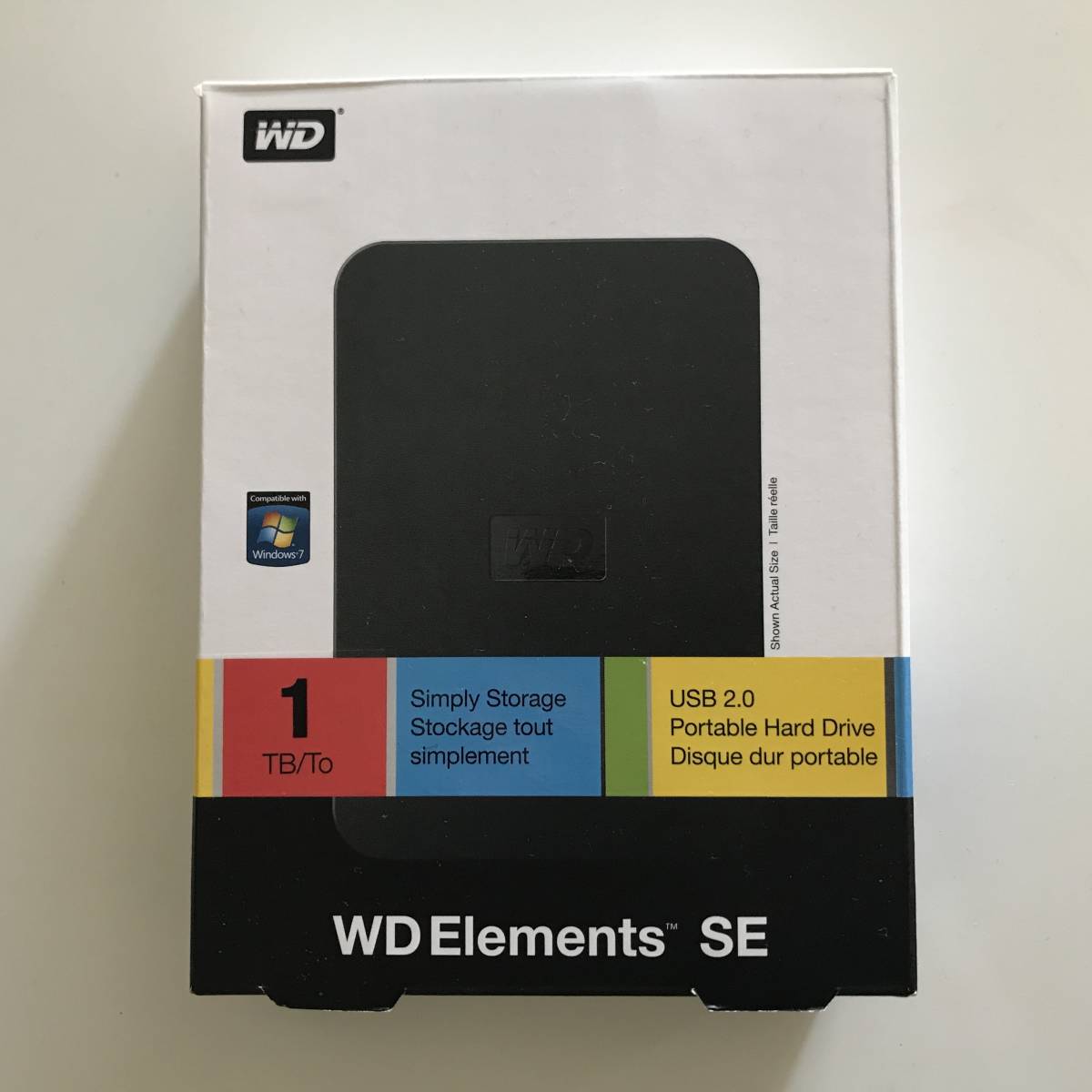 中古 ハードディスク Western Digital WD Elements SE Portable 1TB WDBABV0010BBK ...