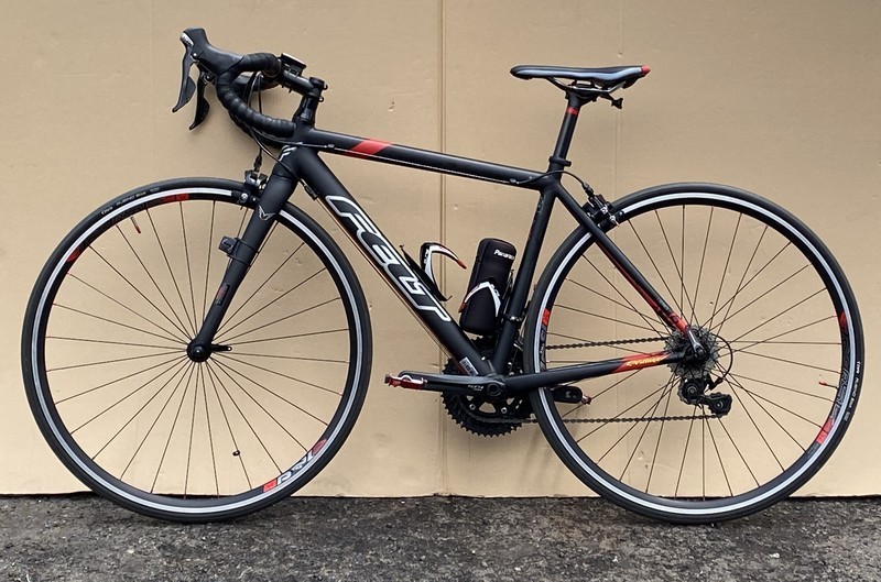 #綺麗【フェルト FELT Fシリーズ 7005 F75 SuperLite Size51 アルミフレーム サテンブラック シマノ105 ...