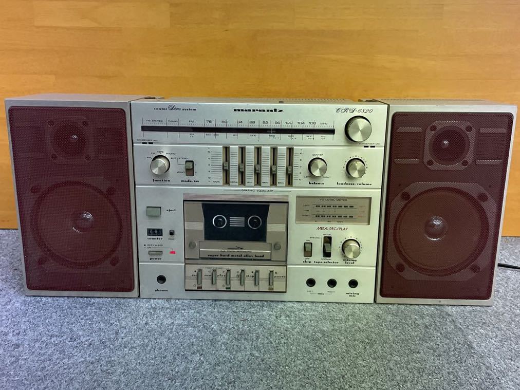 マランツ ラジカセ CRS-6820 marantz 〇の落札情報詳細 - Yahoo!オークション落札価格検索 オークフリー