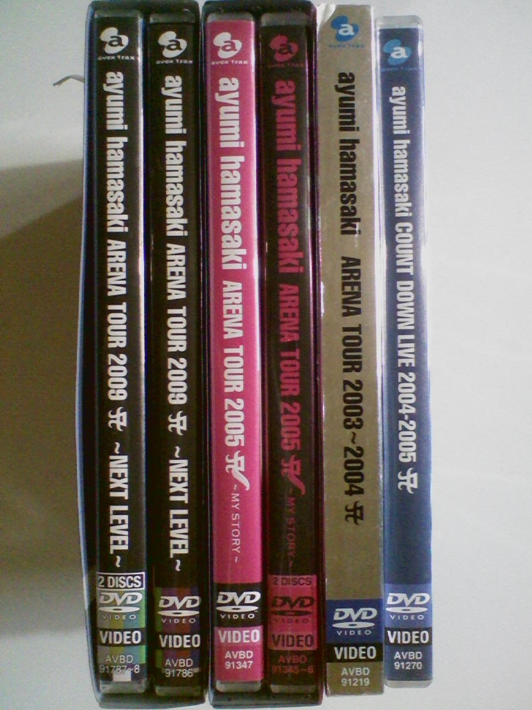 【中古DVD 浜崎あゆみ/ayumi hamasaki COUNTDOWN LIVE 2004-2005/ARENA TOUR 2003-2004/2005(MY STORY)2009 ...