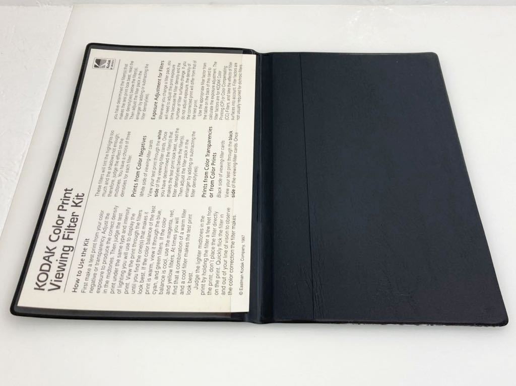 管理1047) KODAK Color Print VIEWING FILTER KIT コダック カラー プリント ビューイング フイルター ...