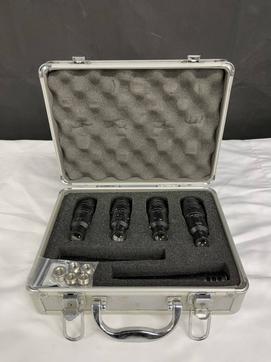 R38585(043)-317/NS9000 AUDIX f10 f12 f15 fusion series ドラムマイクセット まとめ 6本 ...