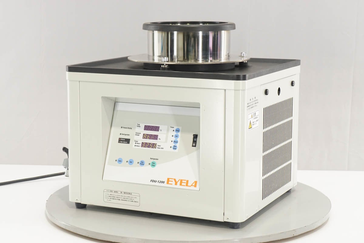 [DW]USED EYELA FDU-1200 凍結乾燥機 取扱説明書[ST02235-0007]の落札情報詳細 - Yahoo!オークション落札価格検索 オークフリー