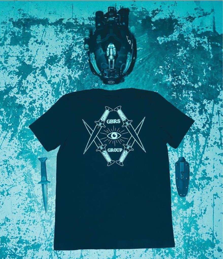 【新品】新品未使用 GBRS Group 2UP2DOWN Tee Sサイズ ブラック Tシャツ Forward Observations ...