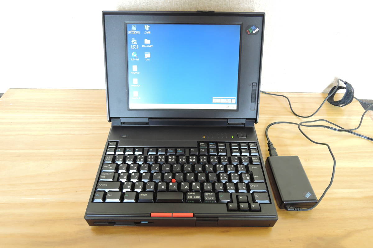 IBM ThinkPad 345C (Type 2610-FJG) メモリ20MB ☆美品・ThinkPad初期モデル・ビンテージノートPC ...
