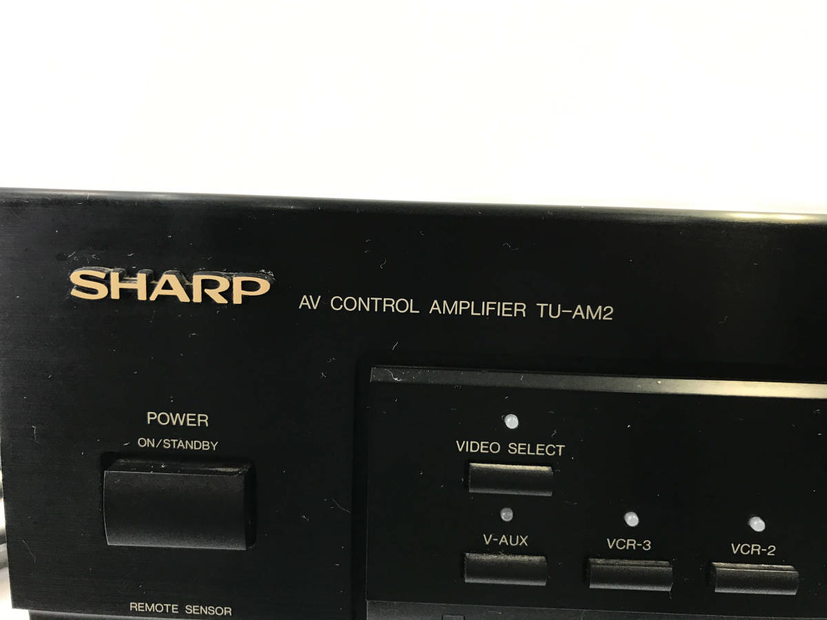 AHS SHARP TU-AM2 プリメインアンプの落札情報詳細 - Yahoo!オークション落札価格検索 オークフリー