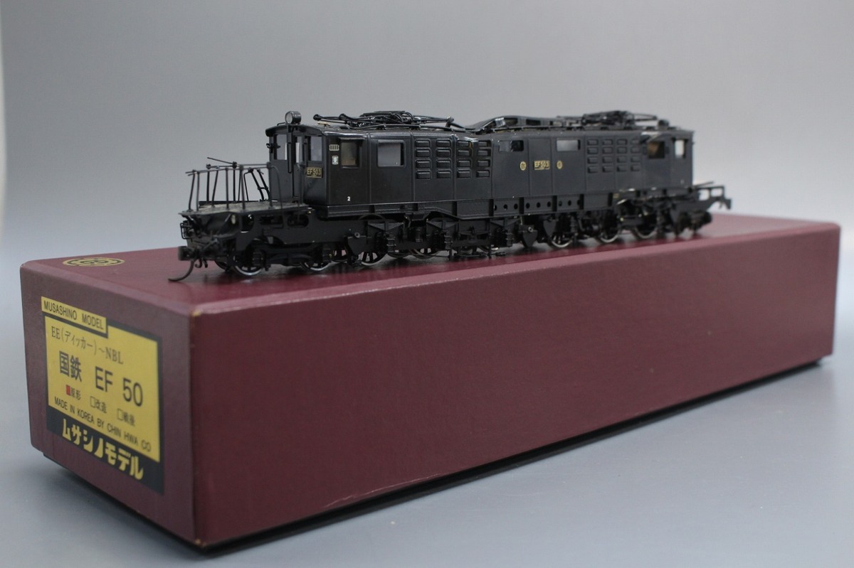 【ジャンク】ムサシノモデル 国鉄 EF50 電気機関車 EE ディッカー NBL 原形 部品取 HOゲージ 5-A021/1/100の落札情報詳細 - Yahoo!オークション落札価格検索 ...