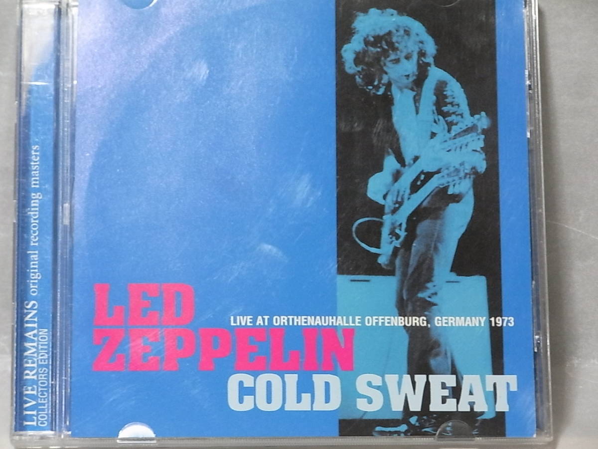 美品 LED ZEPPELIN COLD SWEAT 2CD LIVE AT ORTHENAUHALLE OFFENBURG, GERMANY ...