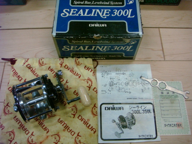 美品 中古 箱入り ダイワ シーライン 300L (DAIWA/SEALINE/大和精工/昭和/レトロ/当時 の落札情報詳細| ヤフオク落札 ...