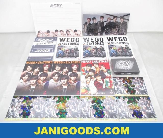 SixTONES グッズセット ポストカード/トランプ/レターセット 等 WEGO/CHANGE THE ERA 201ix 含む 【美品 同梱可】ジャニグッズの落札情報詳細 - ヤフオク落札 ...