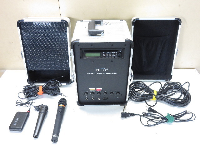 TOA 移動用PAアンプ ポータブルアンプ KZ-25A マイク 動作良好 ハ6567 C2の落札情報詳細 - ヤフオク落札価格検索 オークフリー