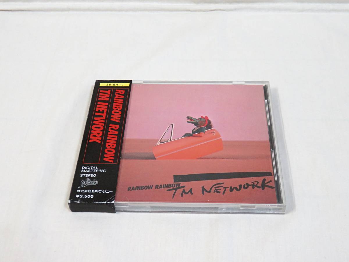TM NETWORK RAINBOW RAINBOW CD アルバム レインボー・レインボー 84年 35・8H-11 3500円盤 箱帯 帯付 盤面良好 希少 即決の落札情報詳細 ...