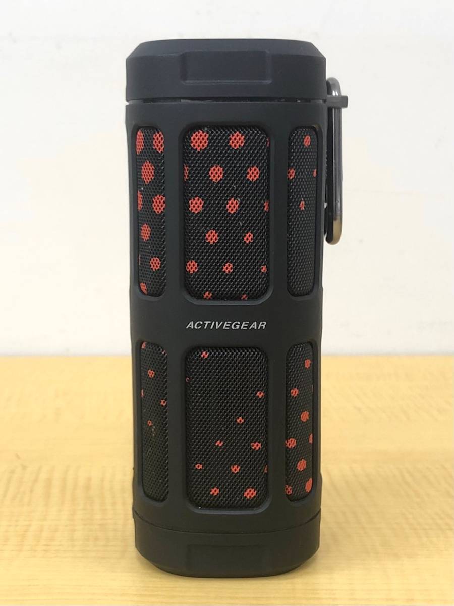ACTIVEGEAR H2-BKRE Bluetoothスピーカー 防水 の落札情報詳細| ヤフオク落札価格情報 オークフリー