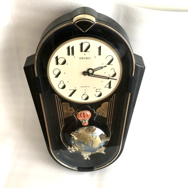 【傷や汚れあり （詳細）】セイコー SEIKO からくり時計 ホライゾン RE530L の落札情報詳細| ヤフオク落札価格情報 オークフリー