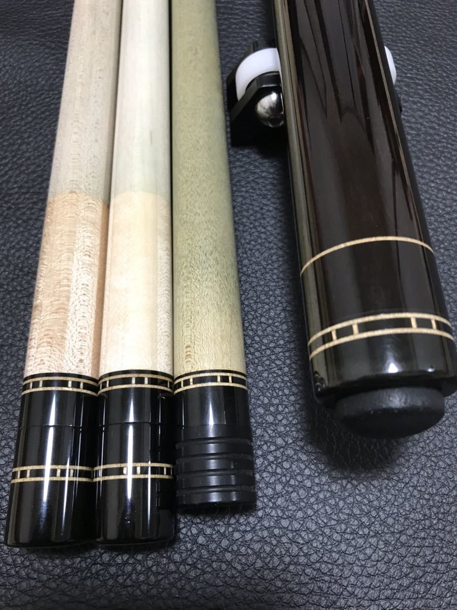 South West Cue Predate Ebony On Ebony Six Points Slim Cut の落札情報詳細| ヤフオク ...