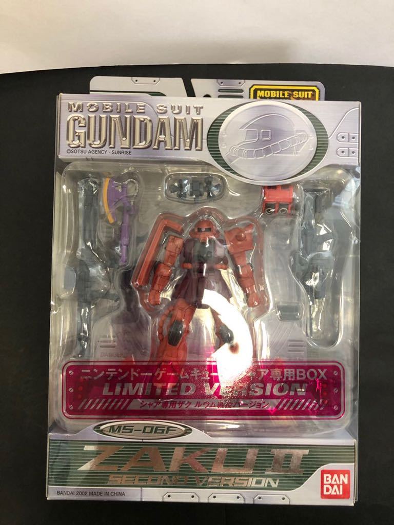 【未使用】MIA MS IN ACTION シャア専用ザク ゲームキューブ ルウム戦役 シャアザク 限定 ガンダムの落札情報詳細 - Yahoo!オークション落札価格検索 オークフリー